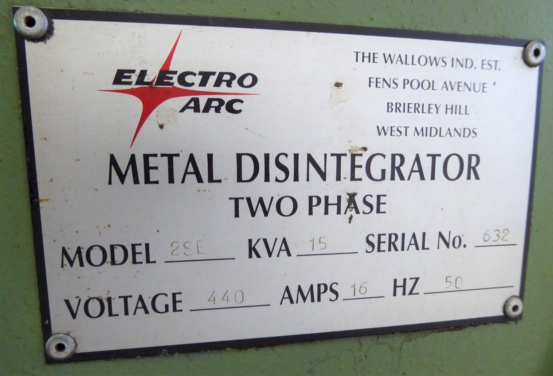 Electro Arc Metal Disintegrator 2SE, 15 KVA, 440V, 1 Phase, Nice | C.W ...