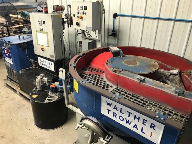 WALTHAR TROWAL COMBINATION CD 400 VIBRATORY BOWL AND ZM 03 WATER ...