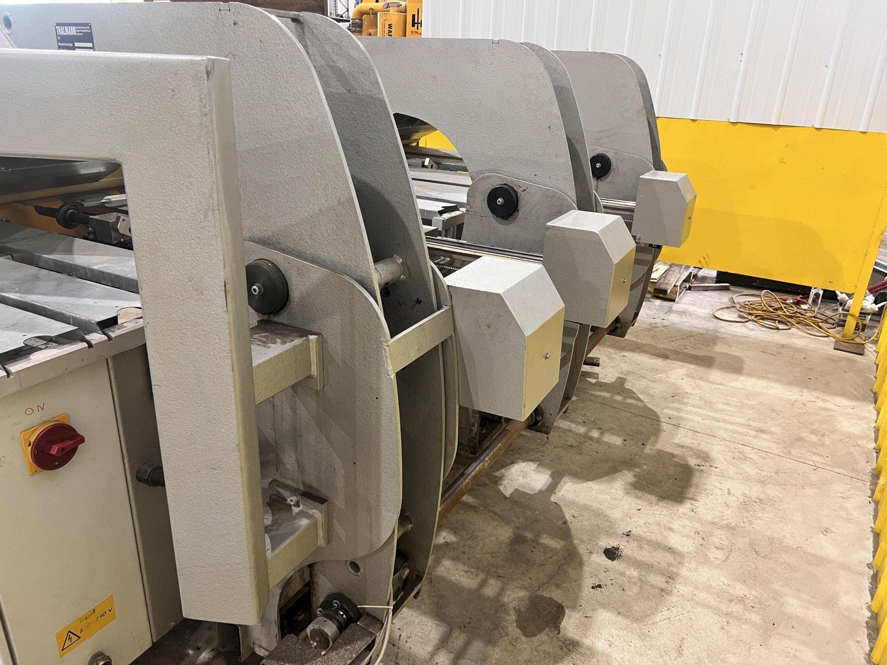 10′ X 16 GA THALMANN MODEL #ZR-150-3.2M CNC SHEET FOLDER BENDER: STOCK ...
