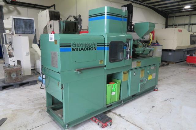 Cincinnati Milacron Used VSX33-1.08 Horizontal/Vertical Injection ...