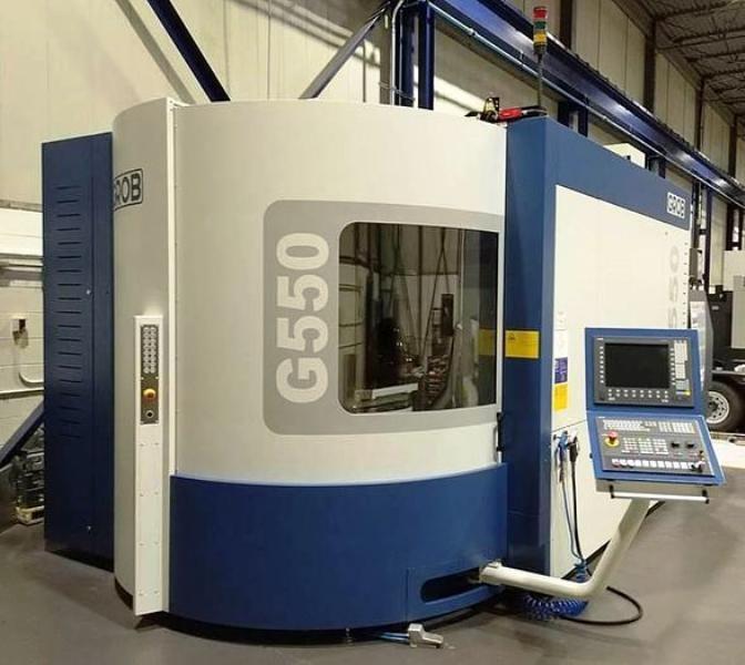 GROB MODEL G550-1851 5-AXIS HORIZONTAL MACHINING CENTER | Blumberg ...