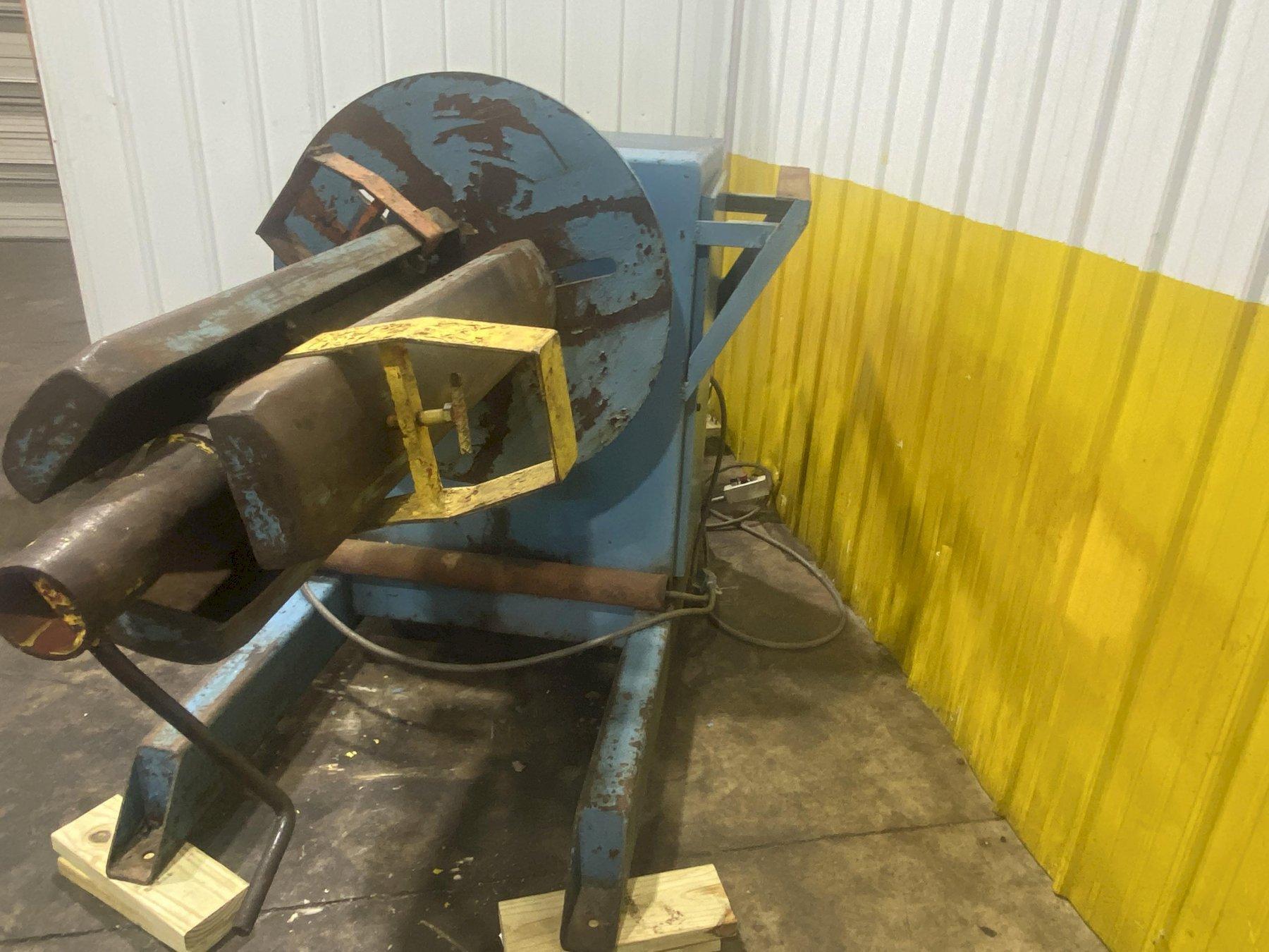 6000 LBS X 48″ AMERICAN STEEL LINE MOTORIZED UNCOILER / COIL REEL ...