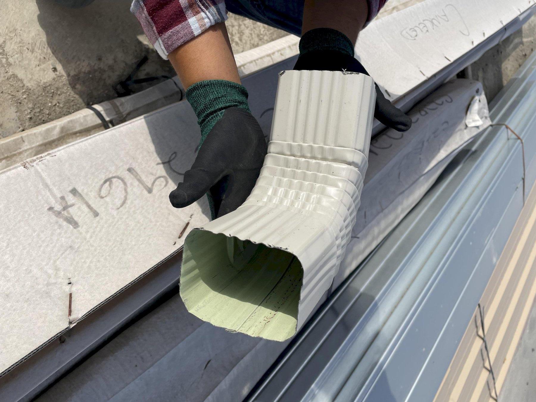 3″ X 4″ GROVER MODEL #400A DOWNSPOUT ELBOW BENDING MACHINE: STOCK #1888