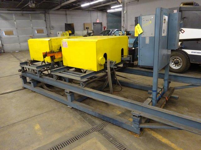 18″ x 88″ BURRMASTER TUBE END DEBURRING MACHINE: STOCK #10211