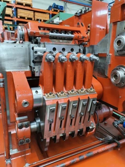 Sacma Model SP-460 5 Die Progressive Header | Hariton Machinery Company ...