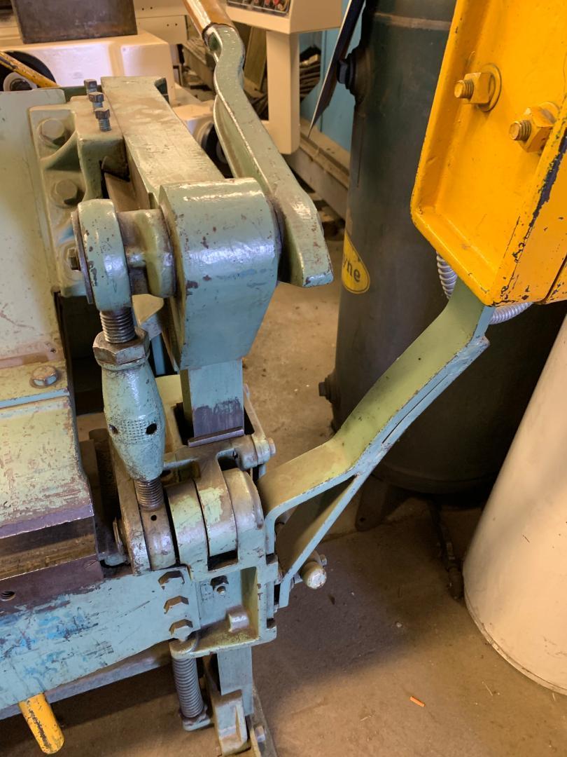 1 – PREOWNED WHITNEY-JENSEN BOX & PAN BRAKE, MODEL #: 618, S/N: 616-346 ...