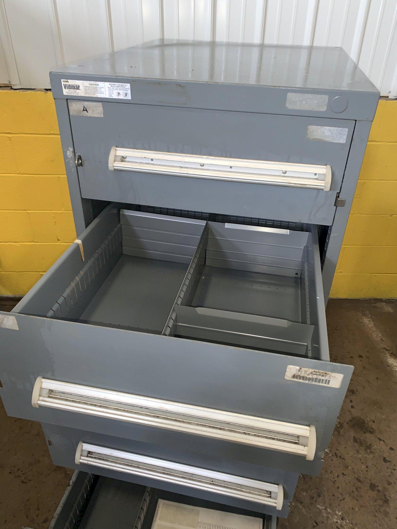 22.5” x 28” x 59” VIDMAR TOOL STORAGE CABINET: STOCK #12481