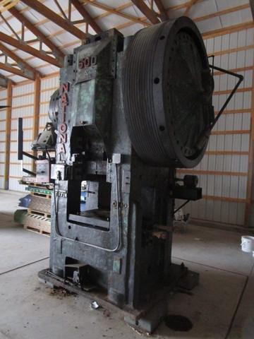 500 TON NATIONAL MAXI PRESS MECHANICAL FORGING PRESS: STOCK #13191