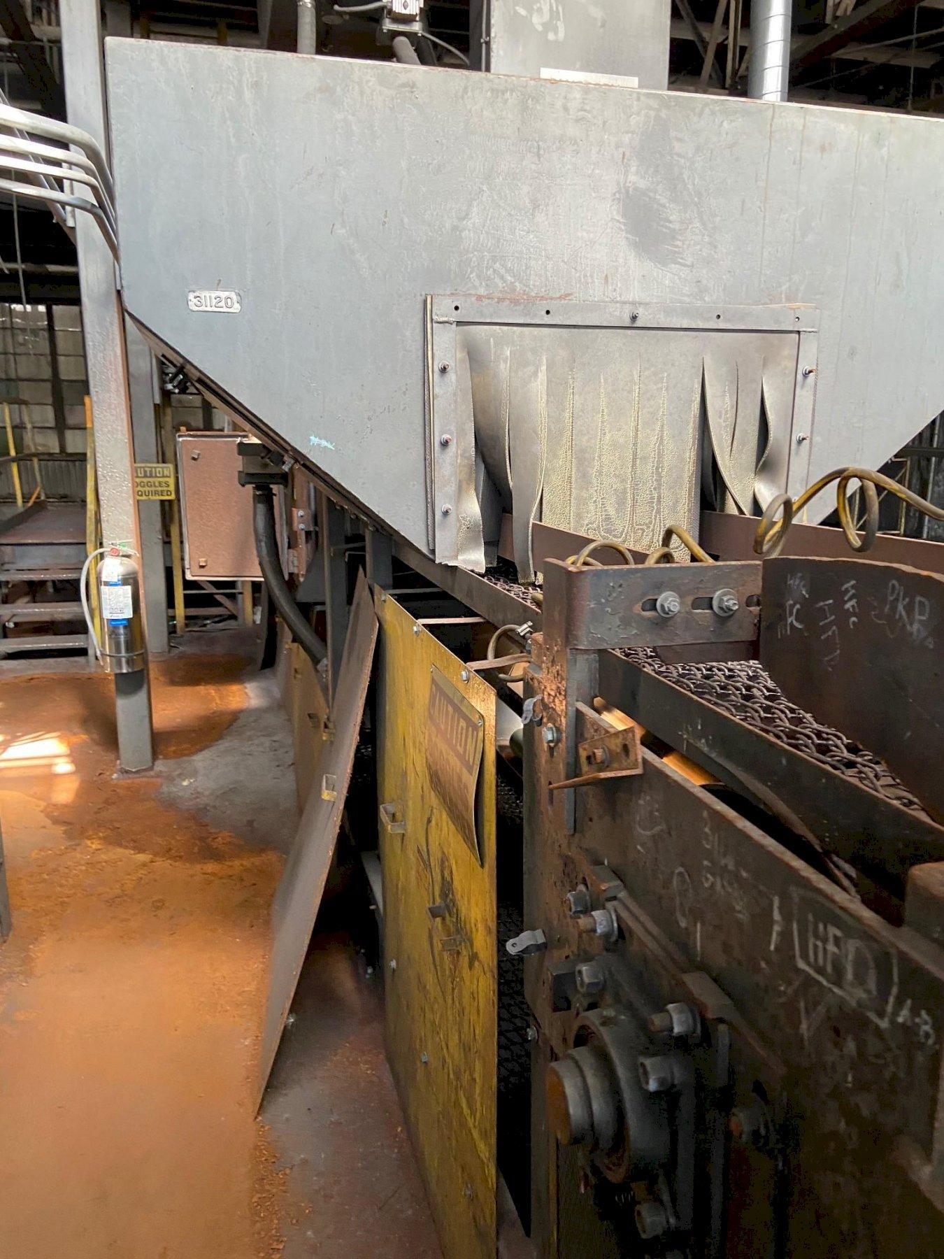 30″ WIDE X 4 WHEEL PANGBORN BELT SHOT BLAST MACHINE. STOCK # 2000820 ...