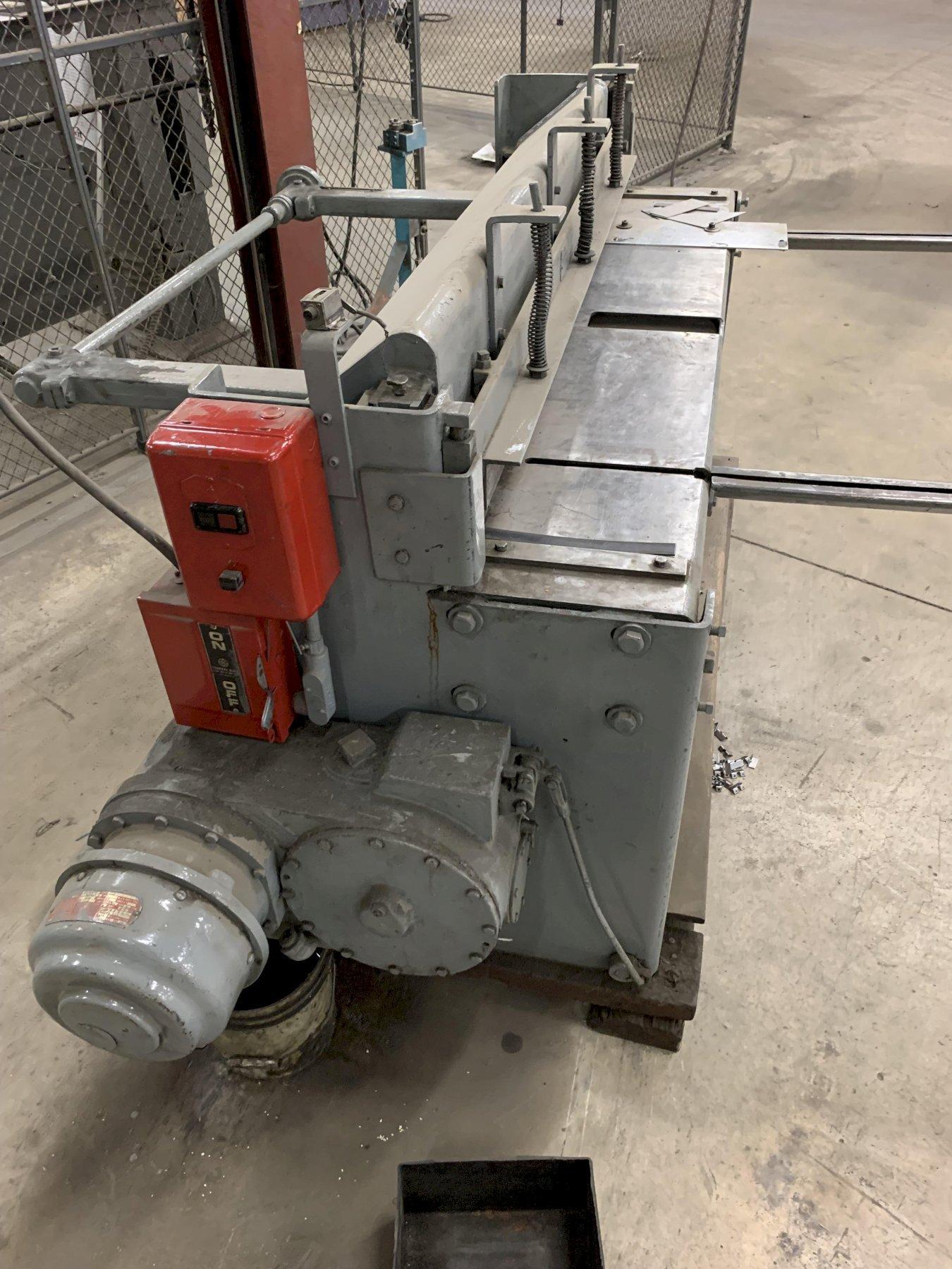 Niagara One Series Power Shear 14 Gauge | FH Machinery Inc.