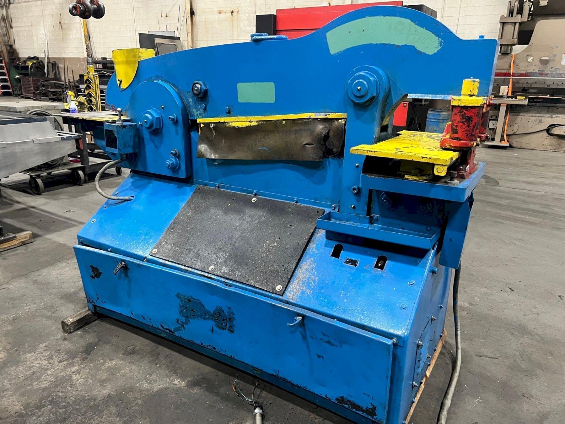 2004 PIRANHA 120 TON HYDRAULIC IRONWORKER MODEL P-120 | Lee Stevens ...