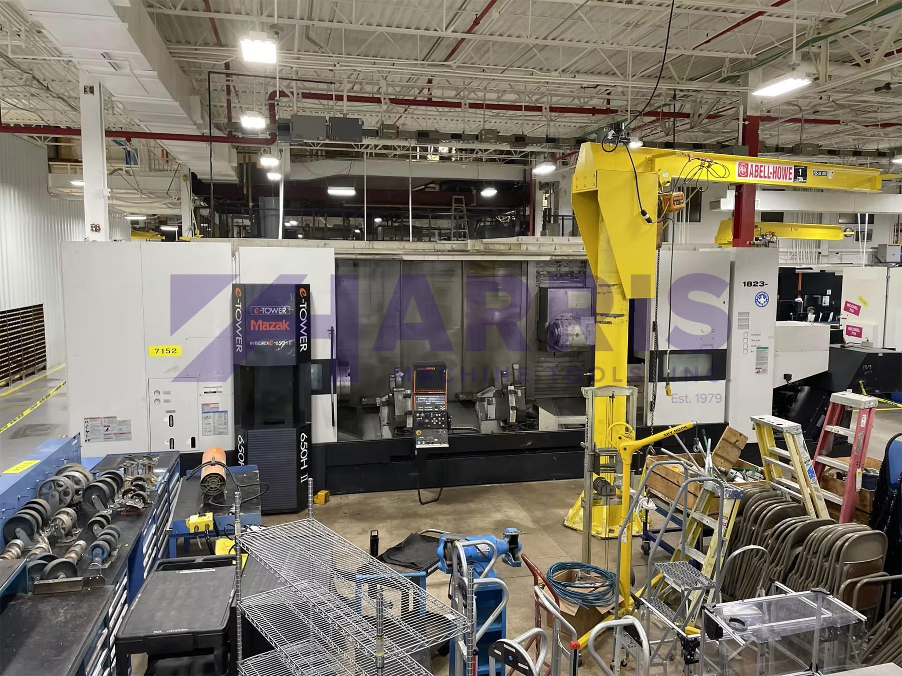 Used, 2008 Mazak Integrex e-650H II CNC Mill/Turn Horizontal Lathe ...