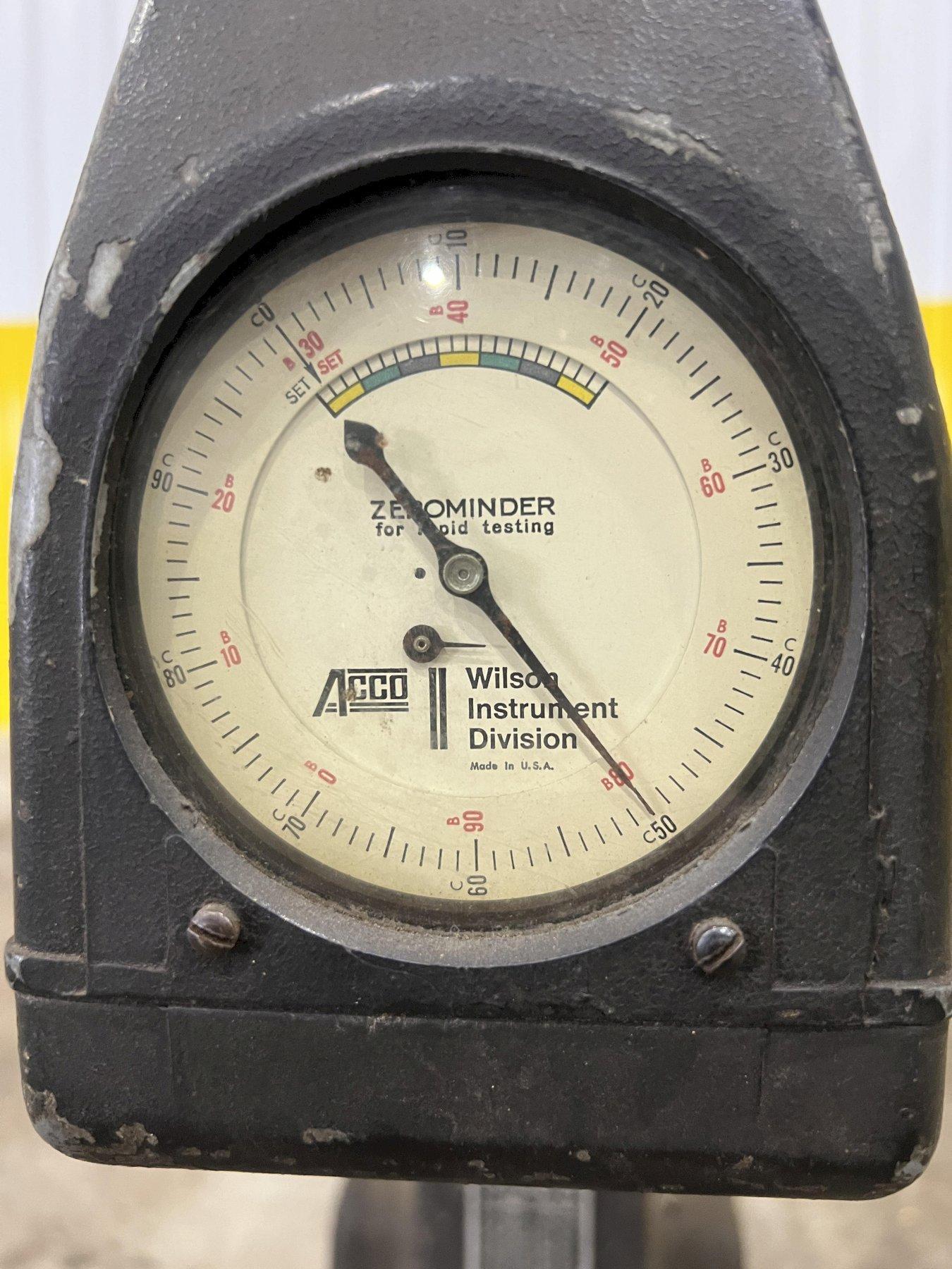 ROCKWELL HARDNESS TESTER: STOCK #20785