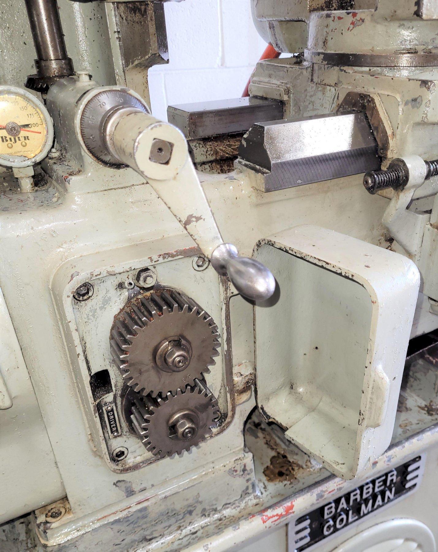 Barber Colman No. 6-10 “Special” Gear Hobbing Machine | Adams Machinery ...