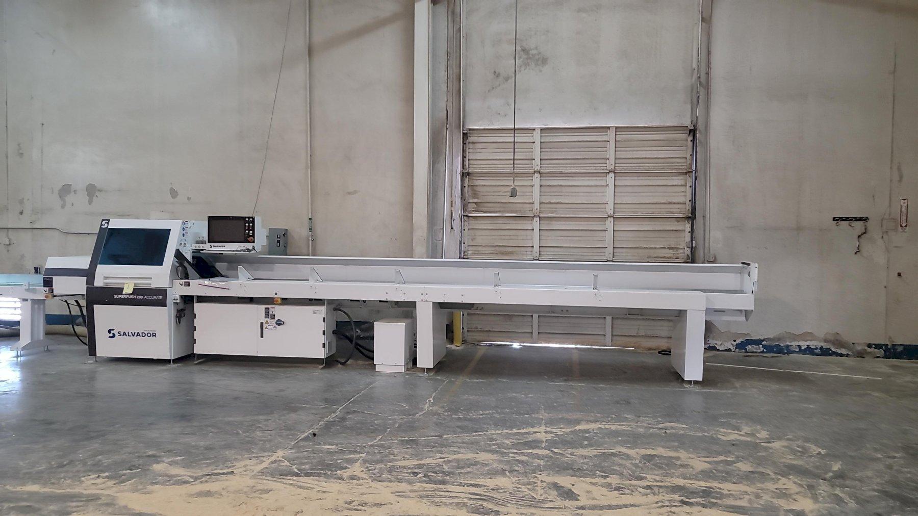 Salvador Superpush 200 Pusher chop saw, Provided complete chop to ...