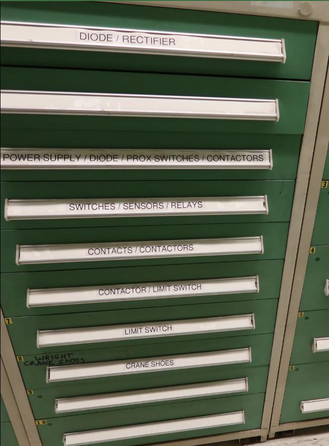 STANLEY VIDMAR 10-DRAWER - Cabinets | Machine Hub