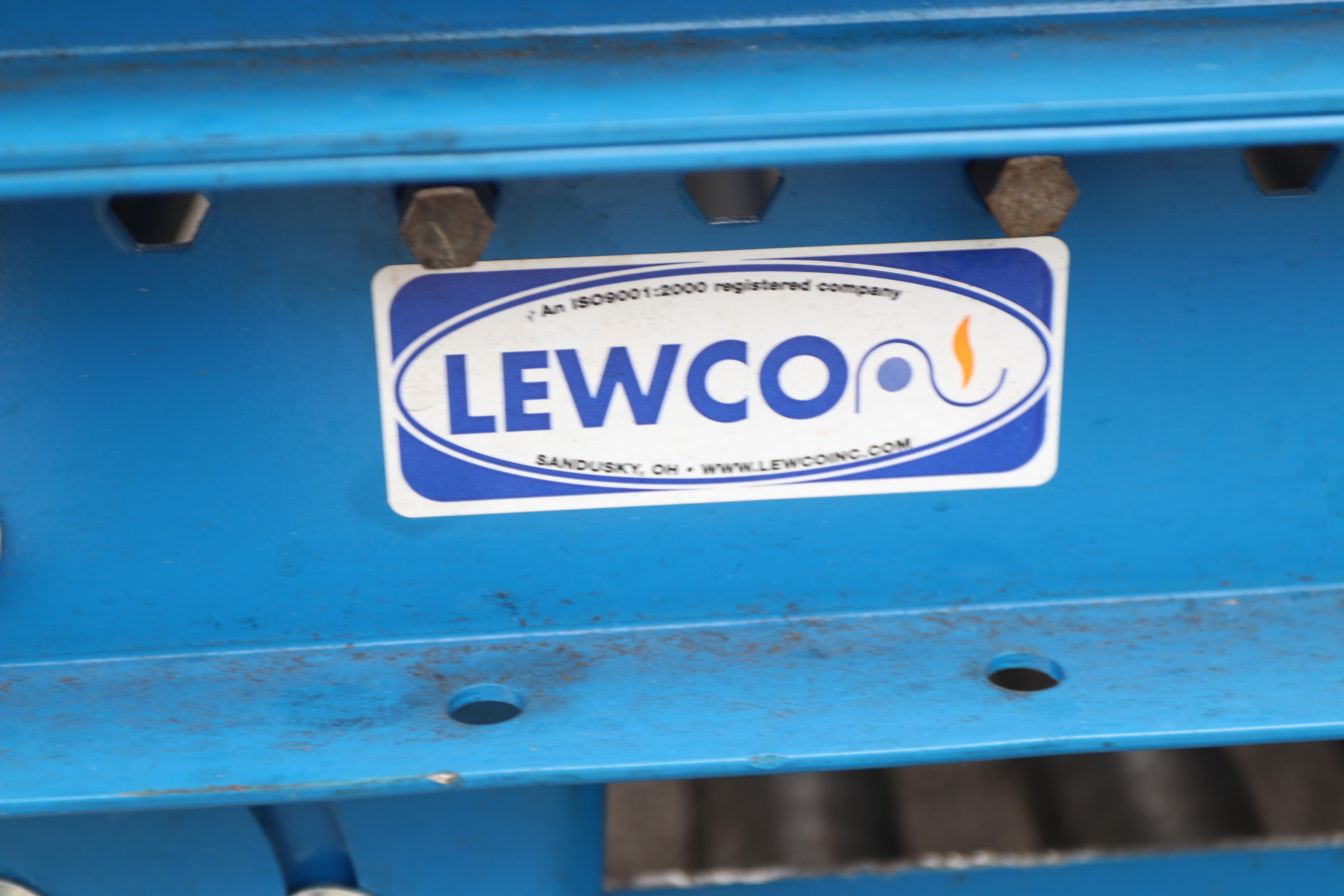 36″ X 60′ (2 X 30′) LEWCO ROLLER CONVEYOR: STOCK 10367