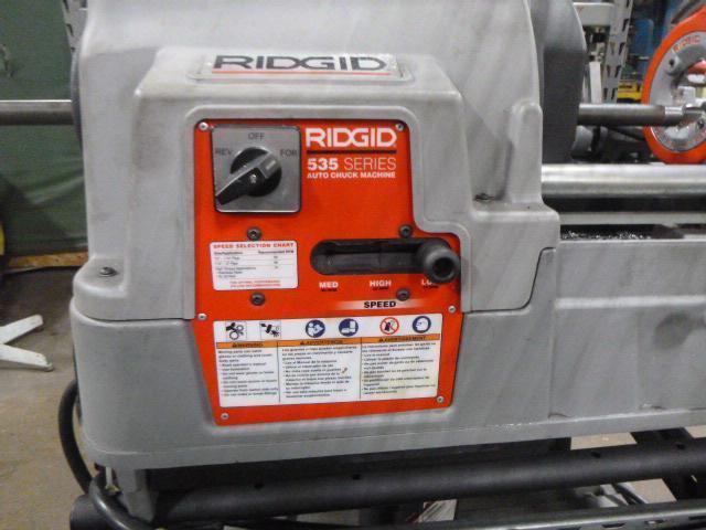 Ridgid Model 535-A Automatic Threading Machine | Adams Machinery Company