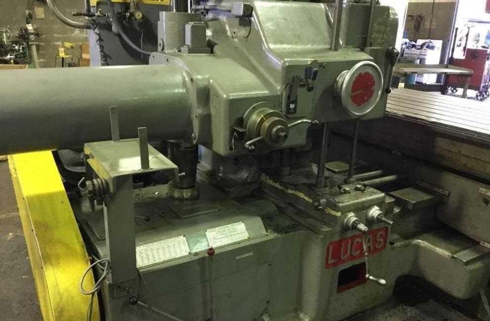 4″ Lucas Model 42B-60 Horizontal Table Type Boring Mill | G-2000 Inc.