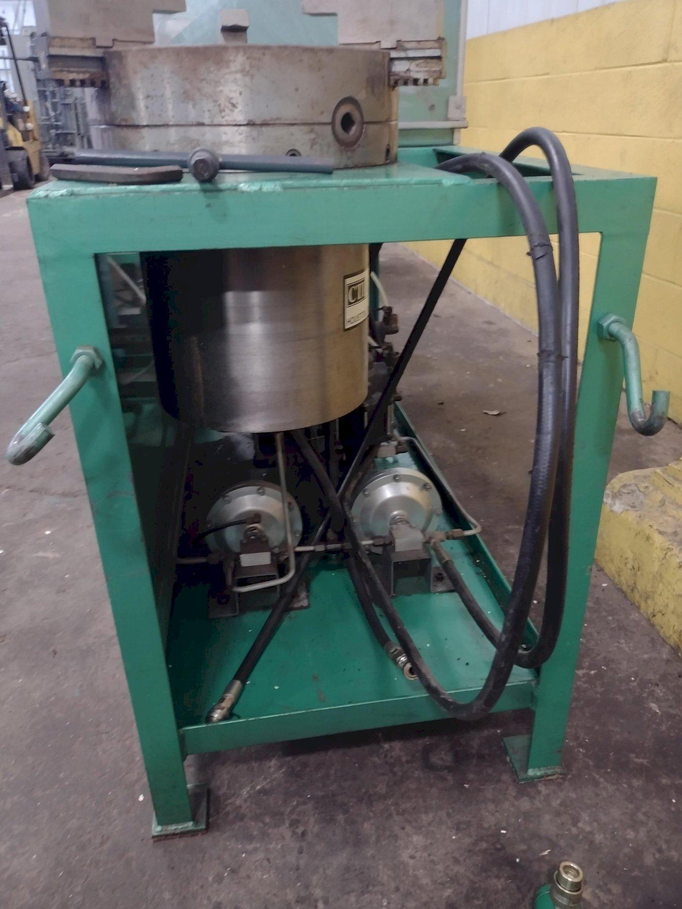 CALDER MODEL 600-15 VALVE PRESSURE TEST BENCH SYSTEM: STOCK #15826