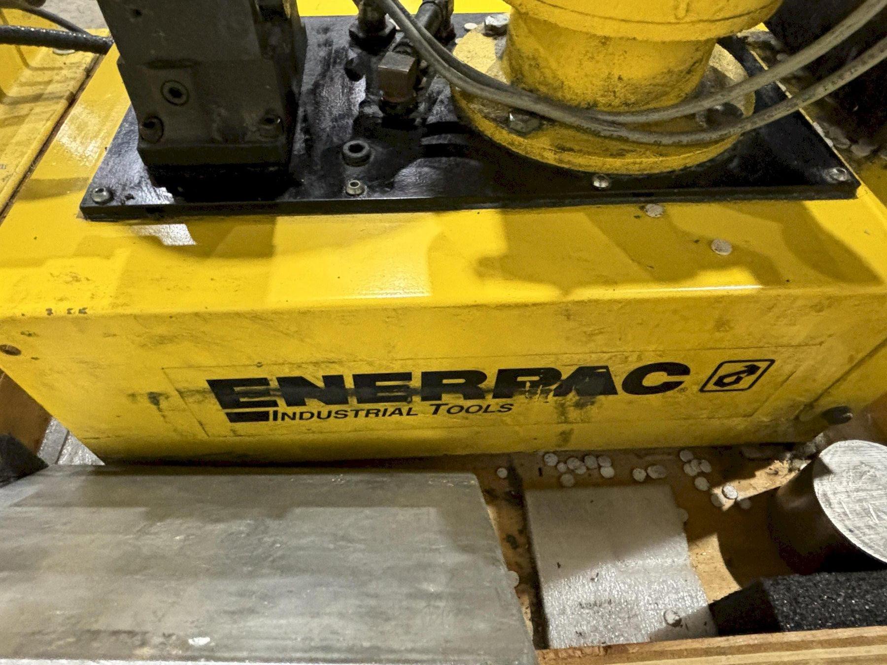 50 TON ENERPAC H-FRAME HYDRAULIC PRESS: STOCK #22033