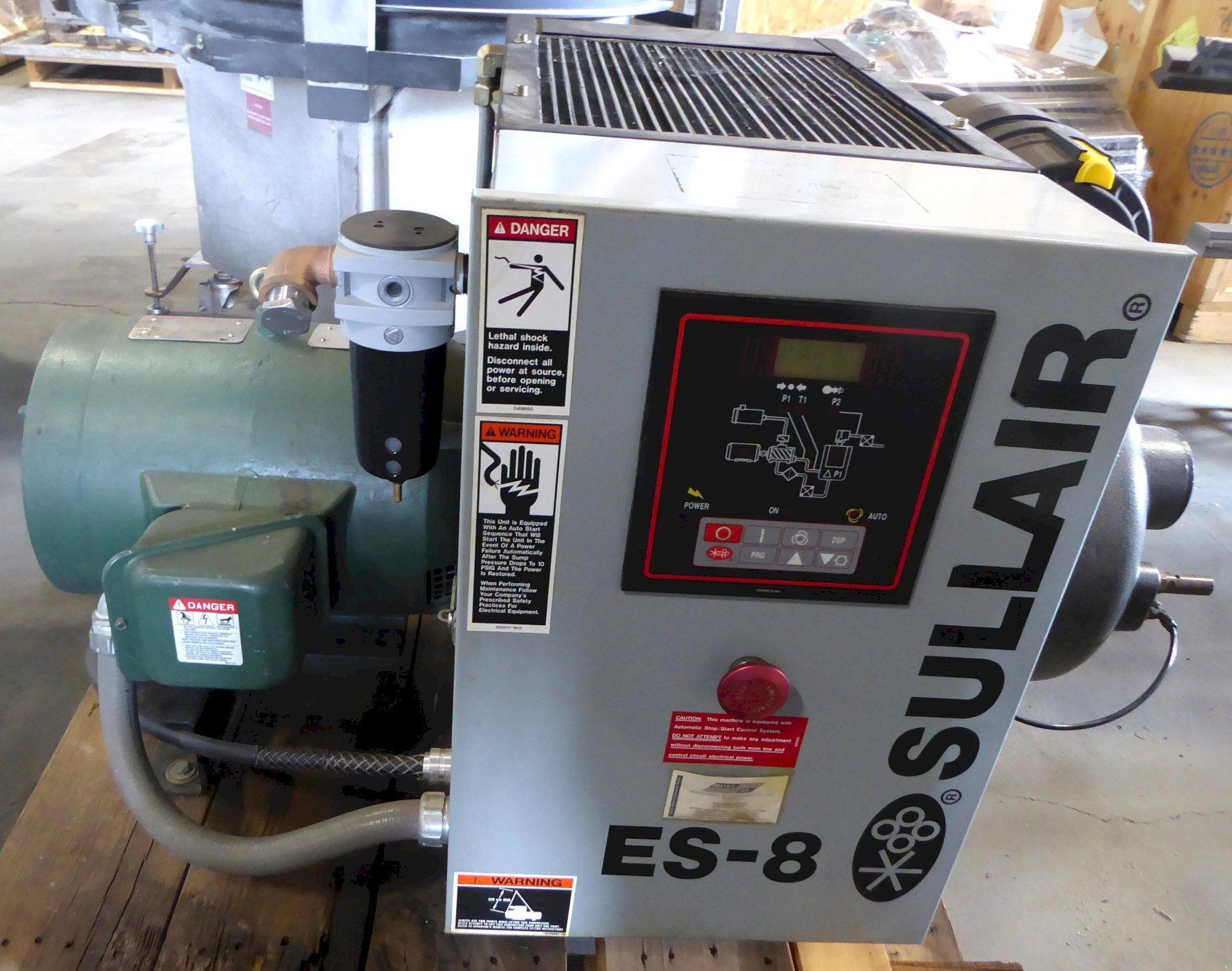 SULLAIR ES-8-25H - Air Compressors, Rotary Screw/Sliding Vane | Machine Hub
