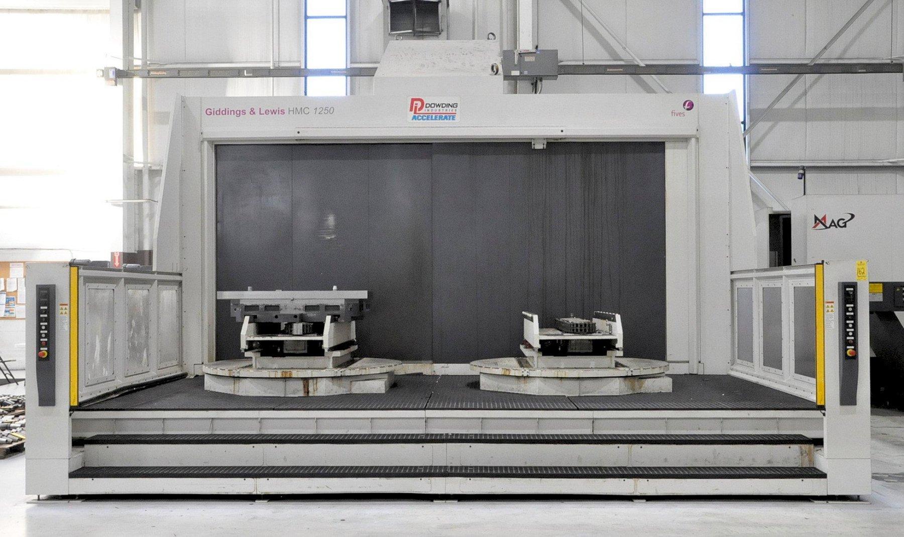 Giddings & Lewis HMC-1250 4-Axis CNC Horizontal Machining Center - FP ...