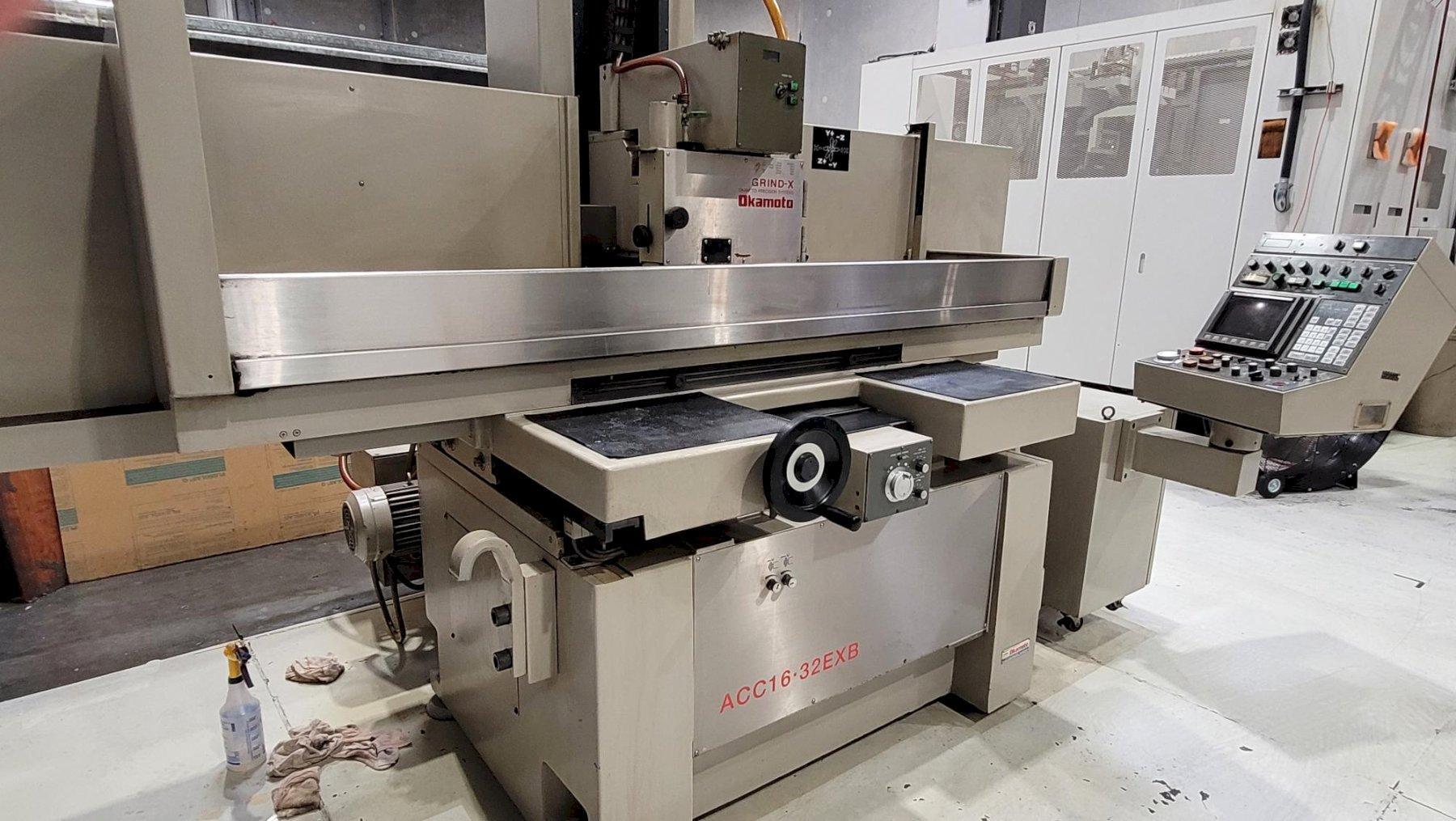 Okamoto ACC 16-32DX Hydraulic Surface Grinder | Tramar Industries