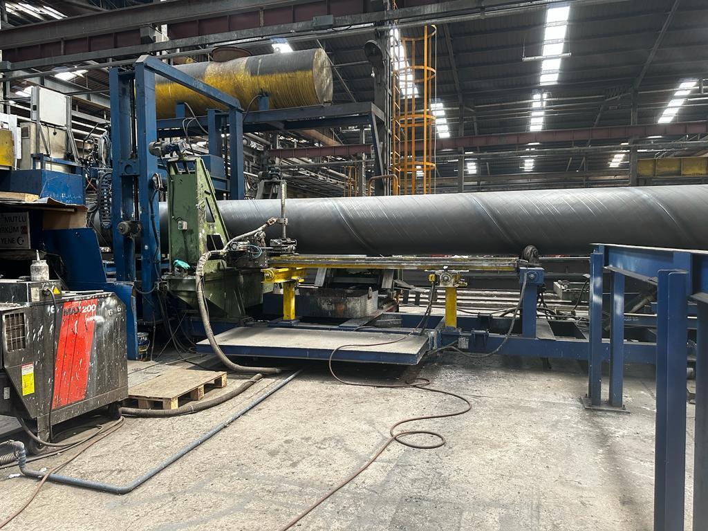 1820mm x 20mm API Ozemek Spiral Pipe Mill Line Year 2004 | Galaxie ...