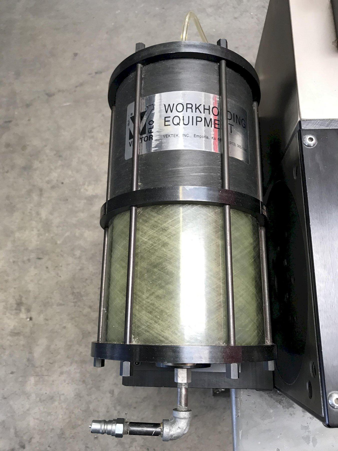 Haas HRT 210 Rotary Table Indexer with: Martin Stallion Trunnion Table ...