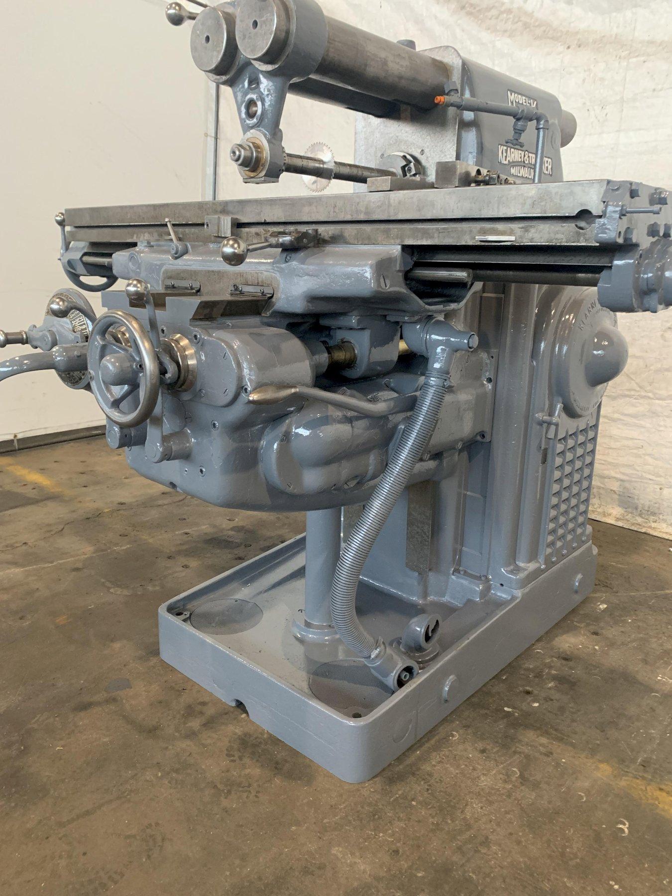 KEARNEY & TRECKER MODEL 2K PLAIN HORIZONTAL MILL. STOCK # 0150424. | G ...