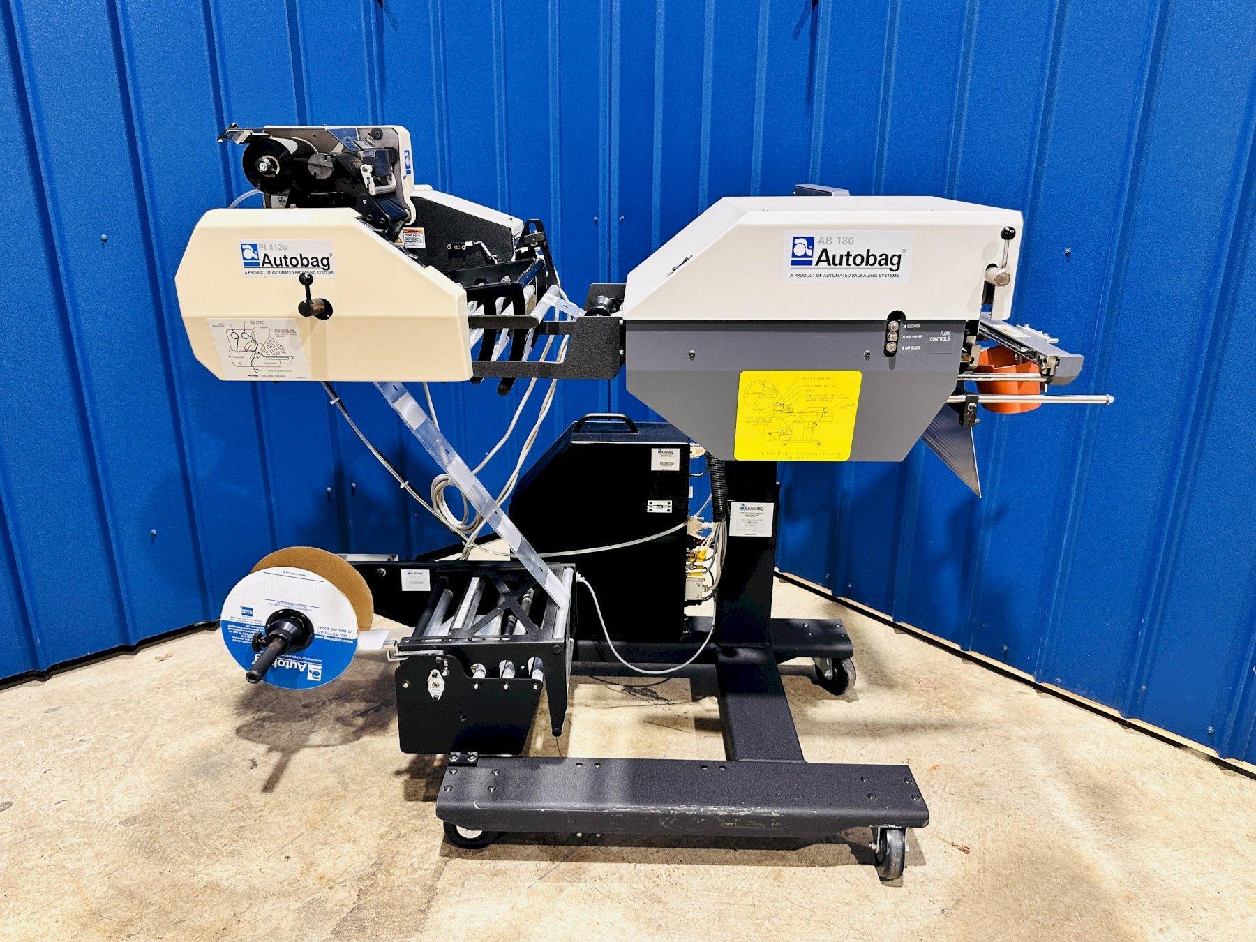 Autobag AB180 w/PI-412C Printer Bagger System | Portage Packaging ...