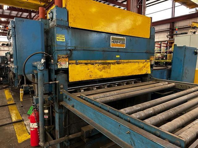 60” x .125” x 40,000# Rowe / Herr Voss Cut-To-Length Line with 6HI ...