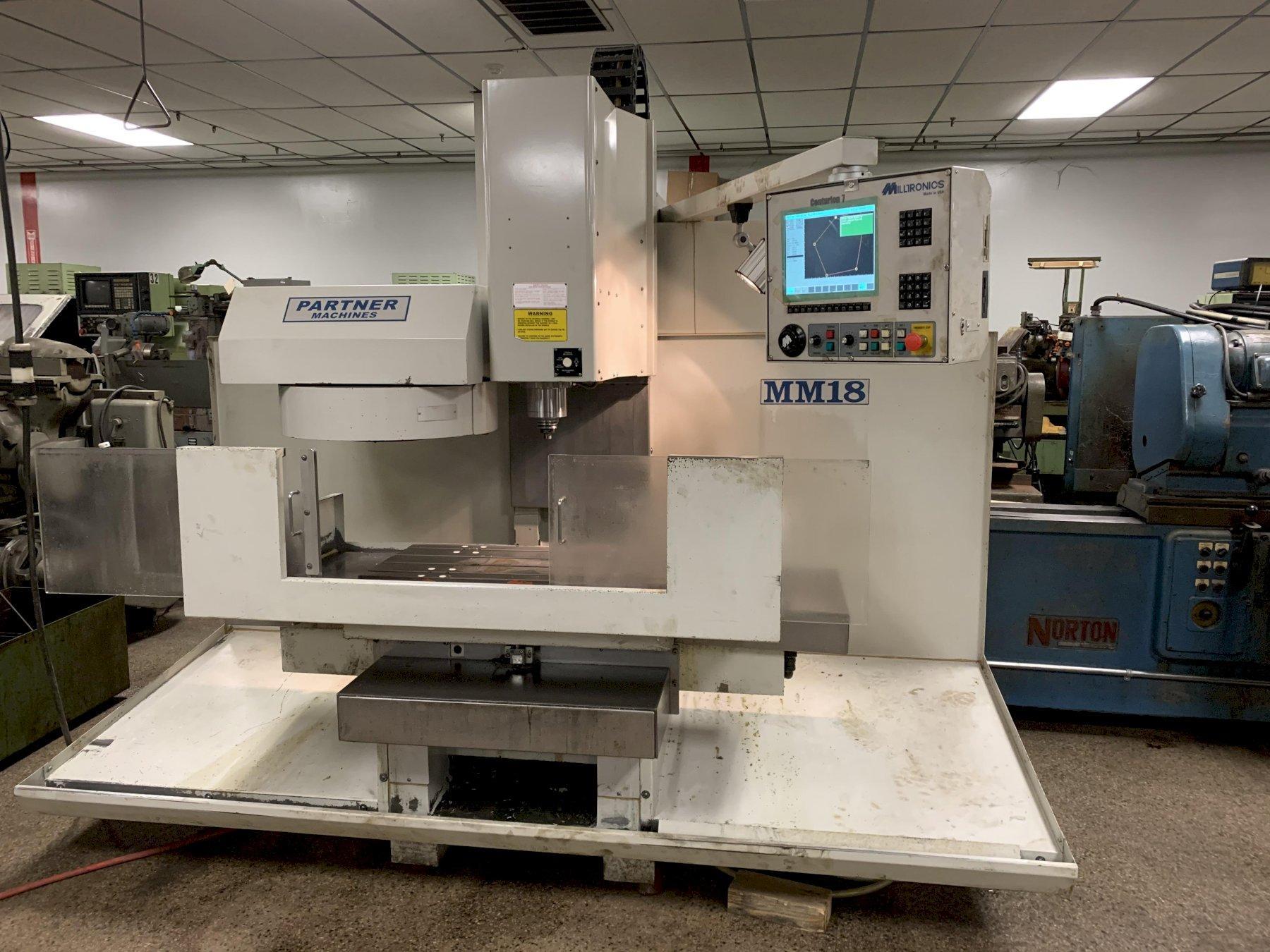 Milltronics Model MM18 CNC Vertical Machining Center, New 2007. | AMC