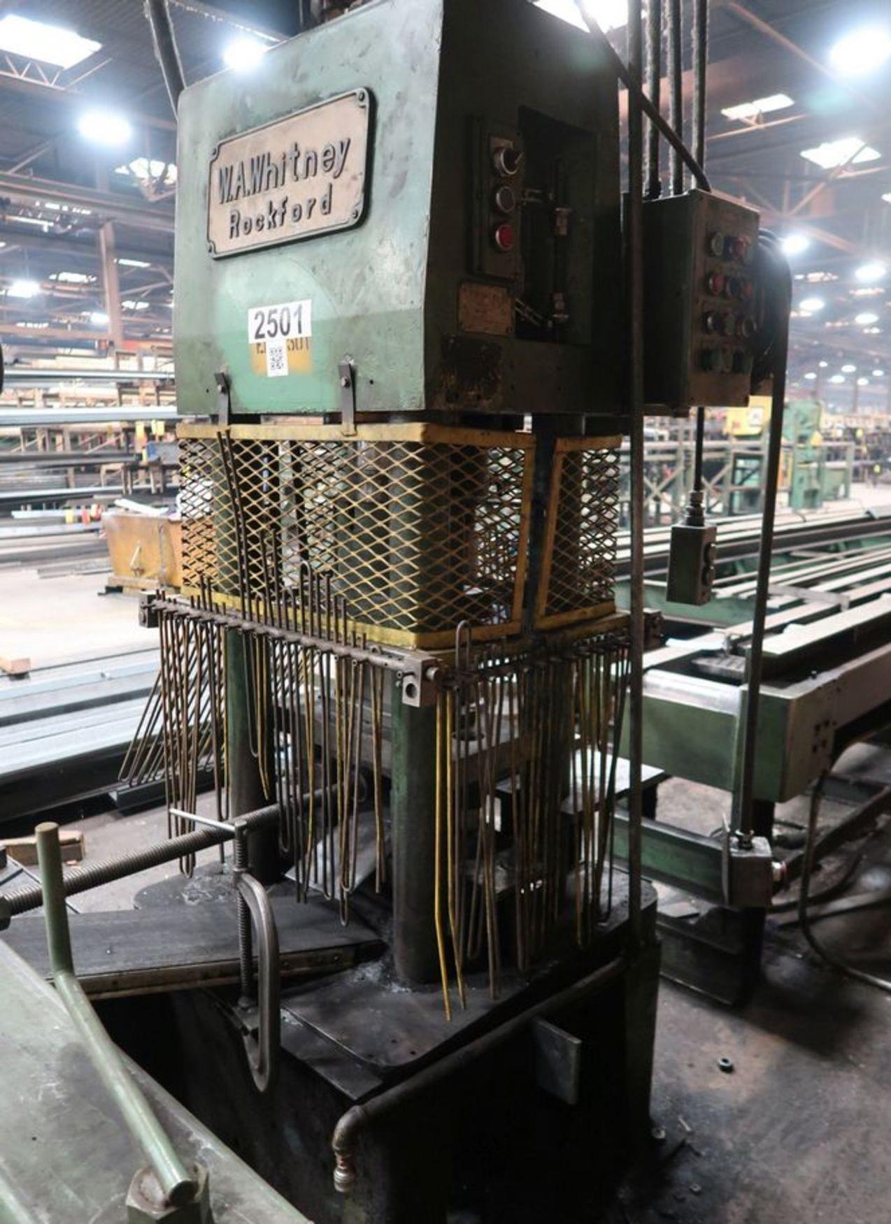 150 TON WHITNEY MODEL #765-000 HYDRAULIC FLAT SHEAR: 14312