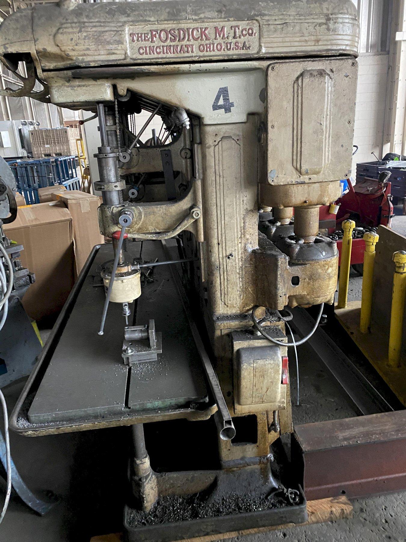 Fosdic 24″ 6-Spindle Drill Press w/ 3 Tapping Heads | G-2000 Inc.