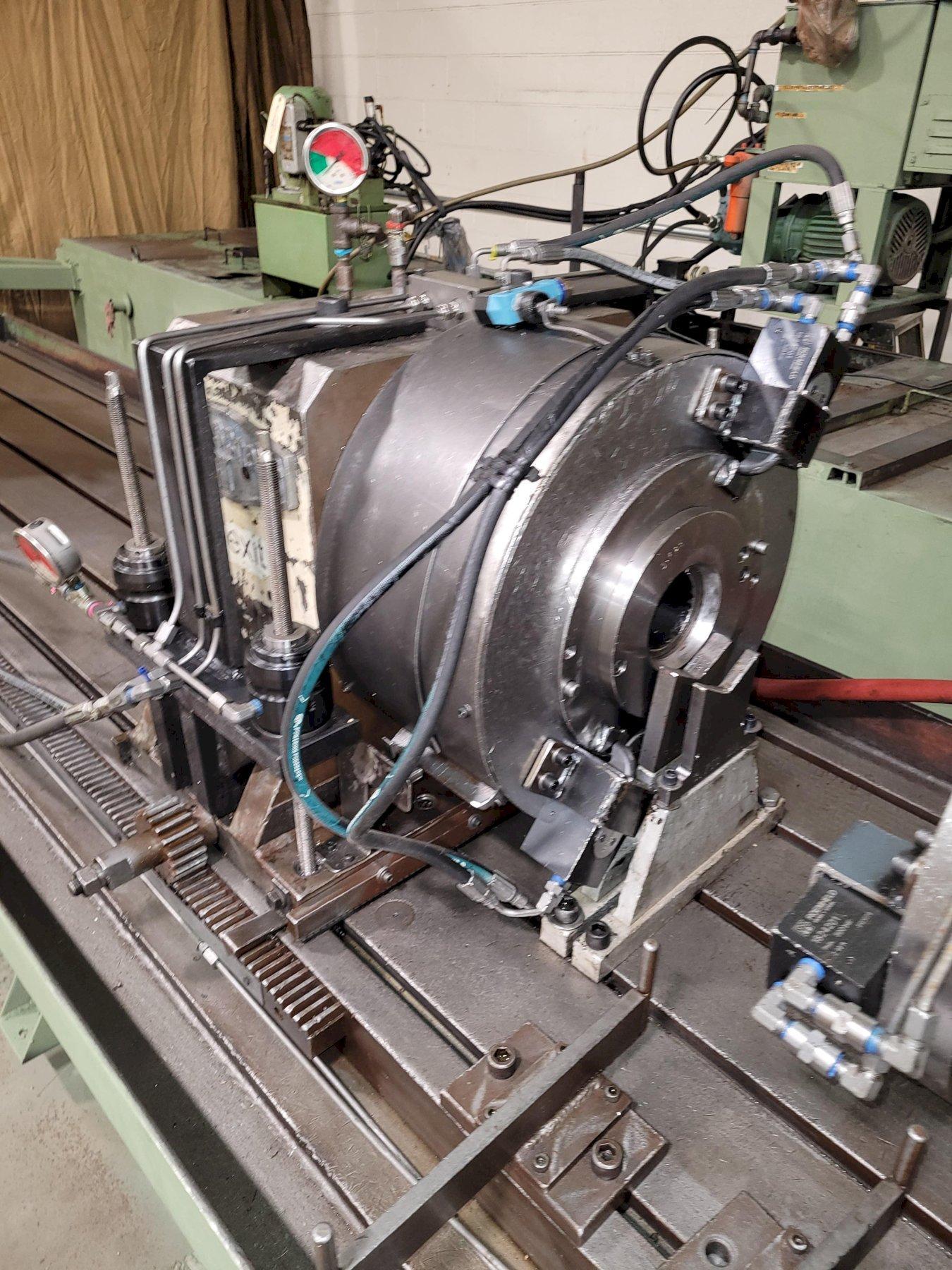 10” x 120” Hegenscheidt Model 7925 SR3000 Tube Skiving and Finishing ...