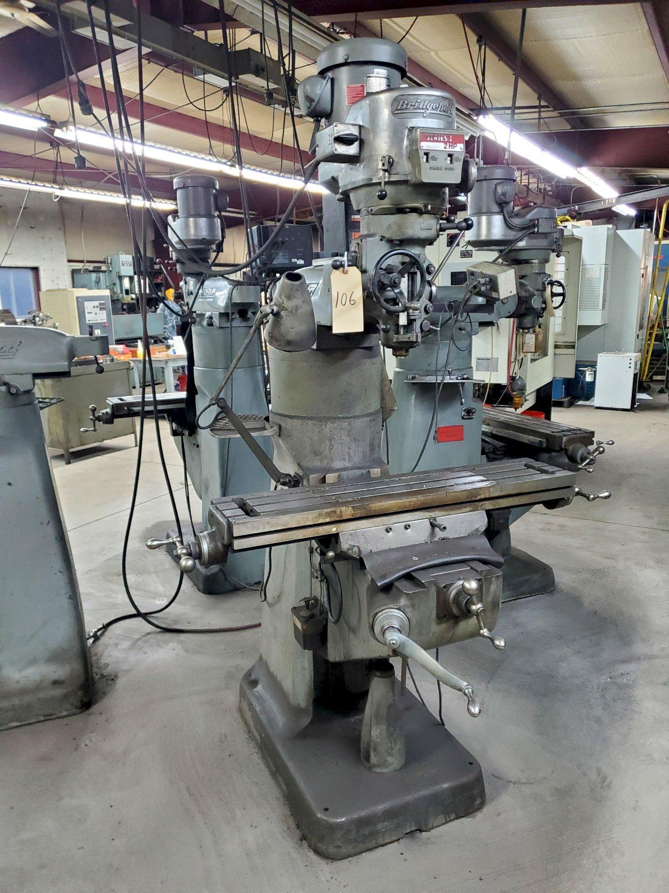 3 HP Millport Model 3VKI Vertical Mill | G-2000 Inc.