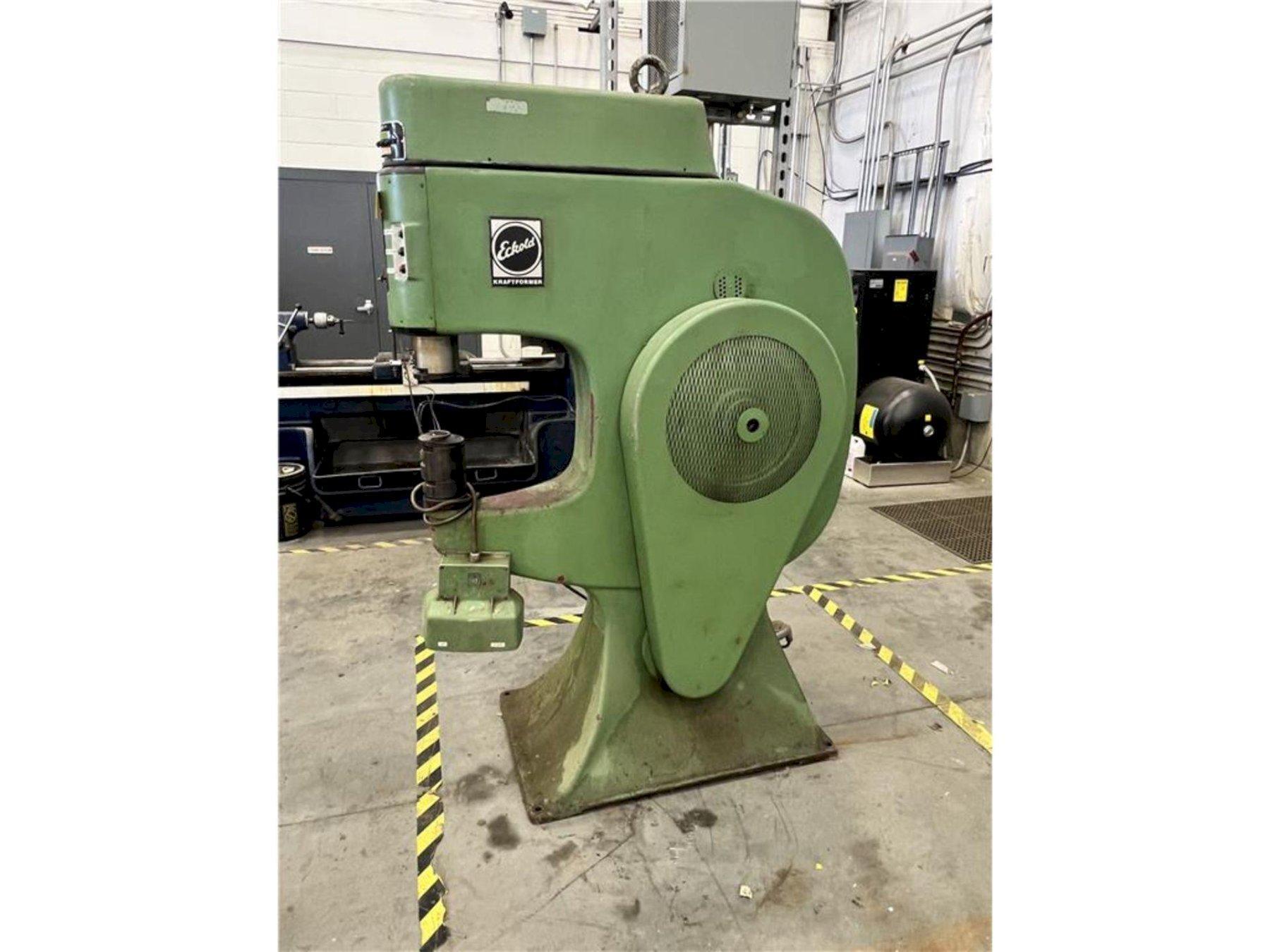 ECKOLD KRAFTFORMER MODEL KF460 PLANISHING HAMMER | Blumberg Machinery Co.