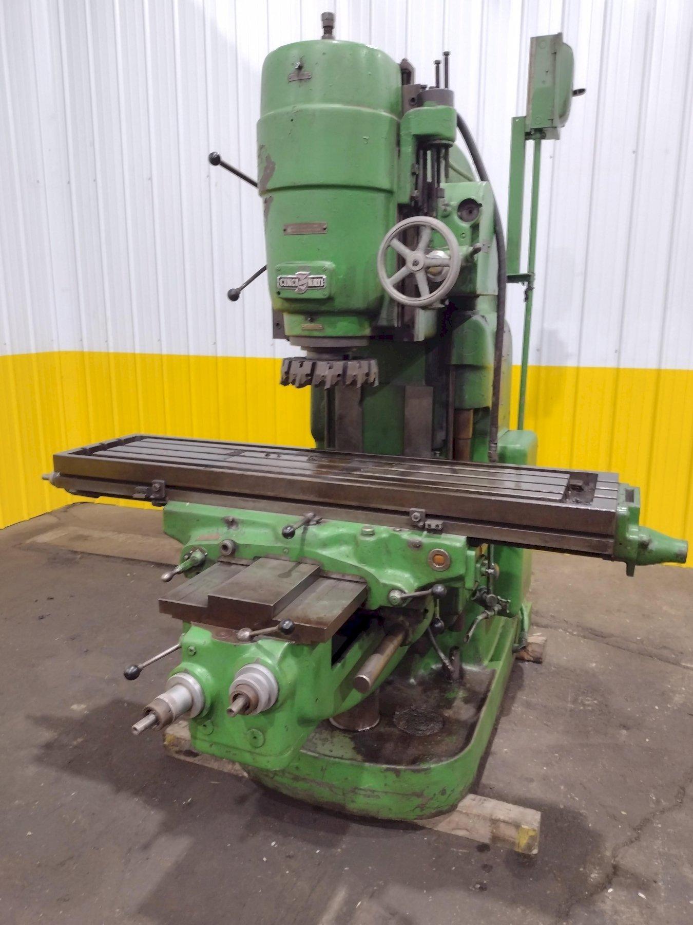 #3 CINCINNATI VERTICAL MILLING MACHINE: STOCK #19671