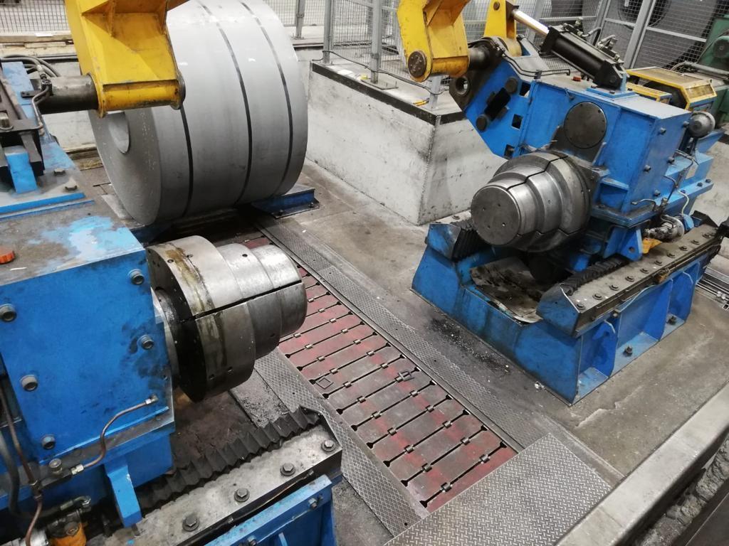 1550mm x 6mm x 30 Ton Slitting Line | Galaxie Corporation