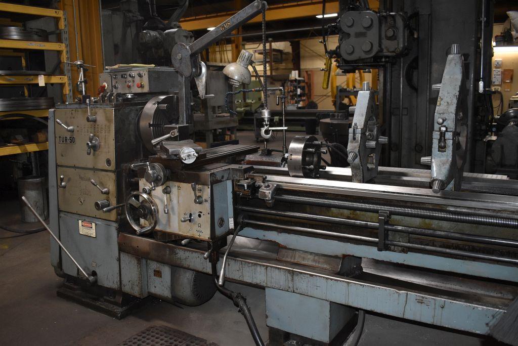 18″ X 82″ TOOLMEX MODEL TUR-50 ENGINE LATHE. STOCK # 1264022 | G-2000 Inc.