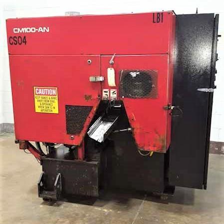 Amada Model CM100AN Carbide Circular Blade Saw System | Adams Machinery ...