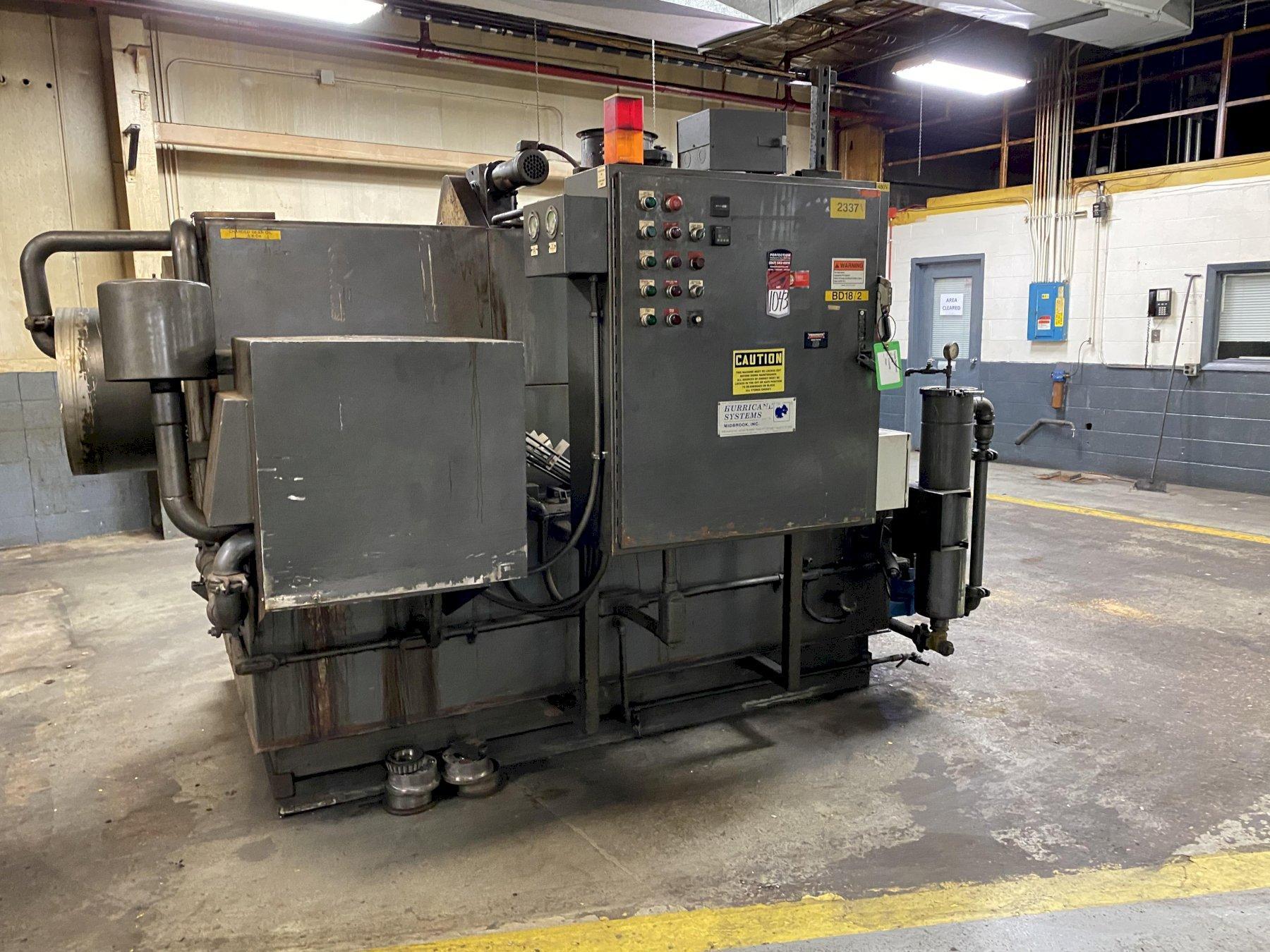 3 STAGE HURRICANE MODEL 250 ROTARY PARTS WASHER: STOCK #13539