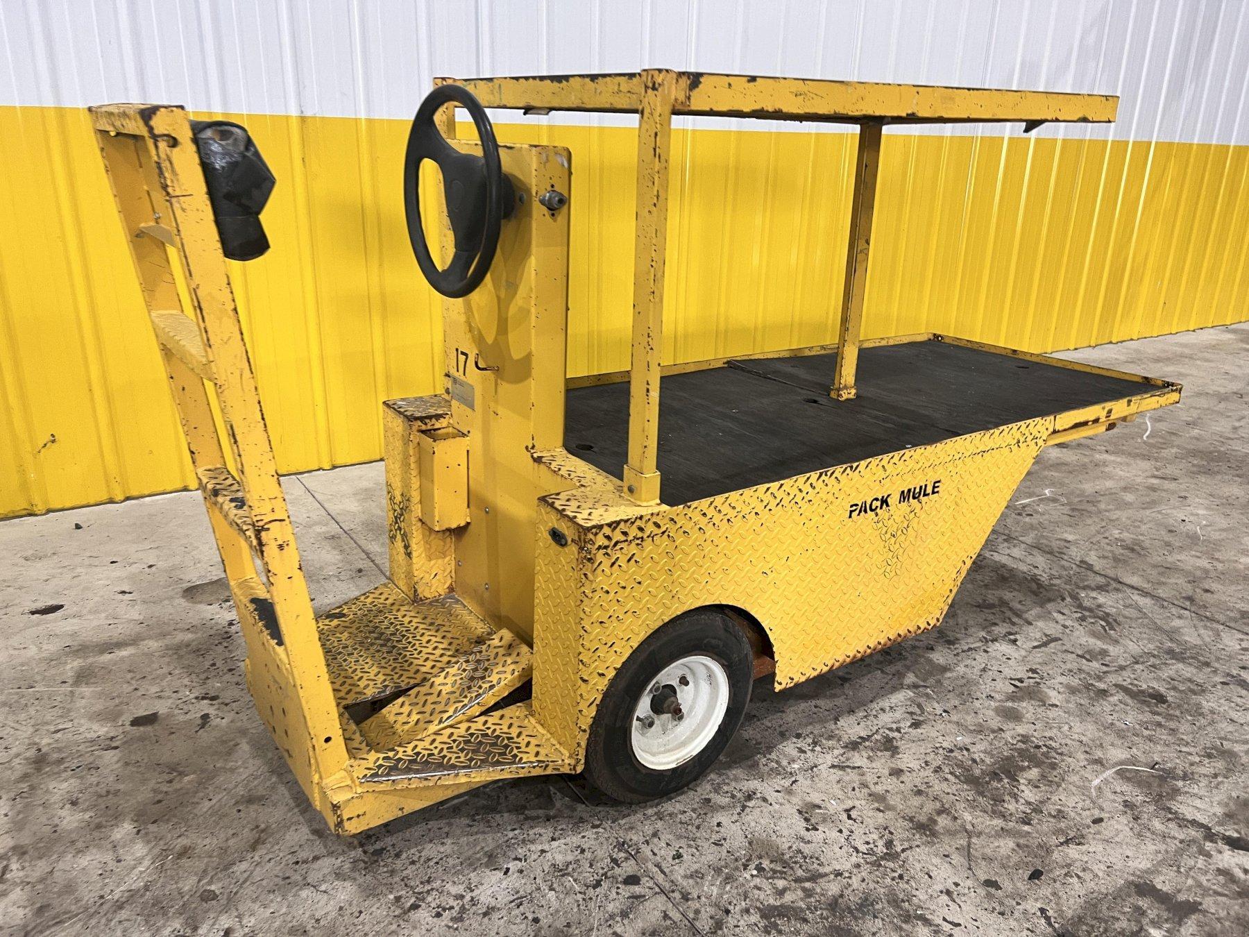 1200 LBS PACK MULE MODEL #SC-775-6CA 36V ELECTRIC CHASER CART: STOCK #21672