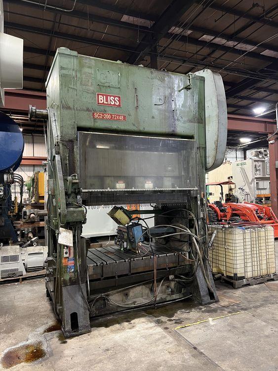 POWERMASTER 200 TON SSDC - Presses, Straight Side, Double Crank (Single ...
