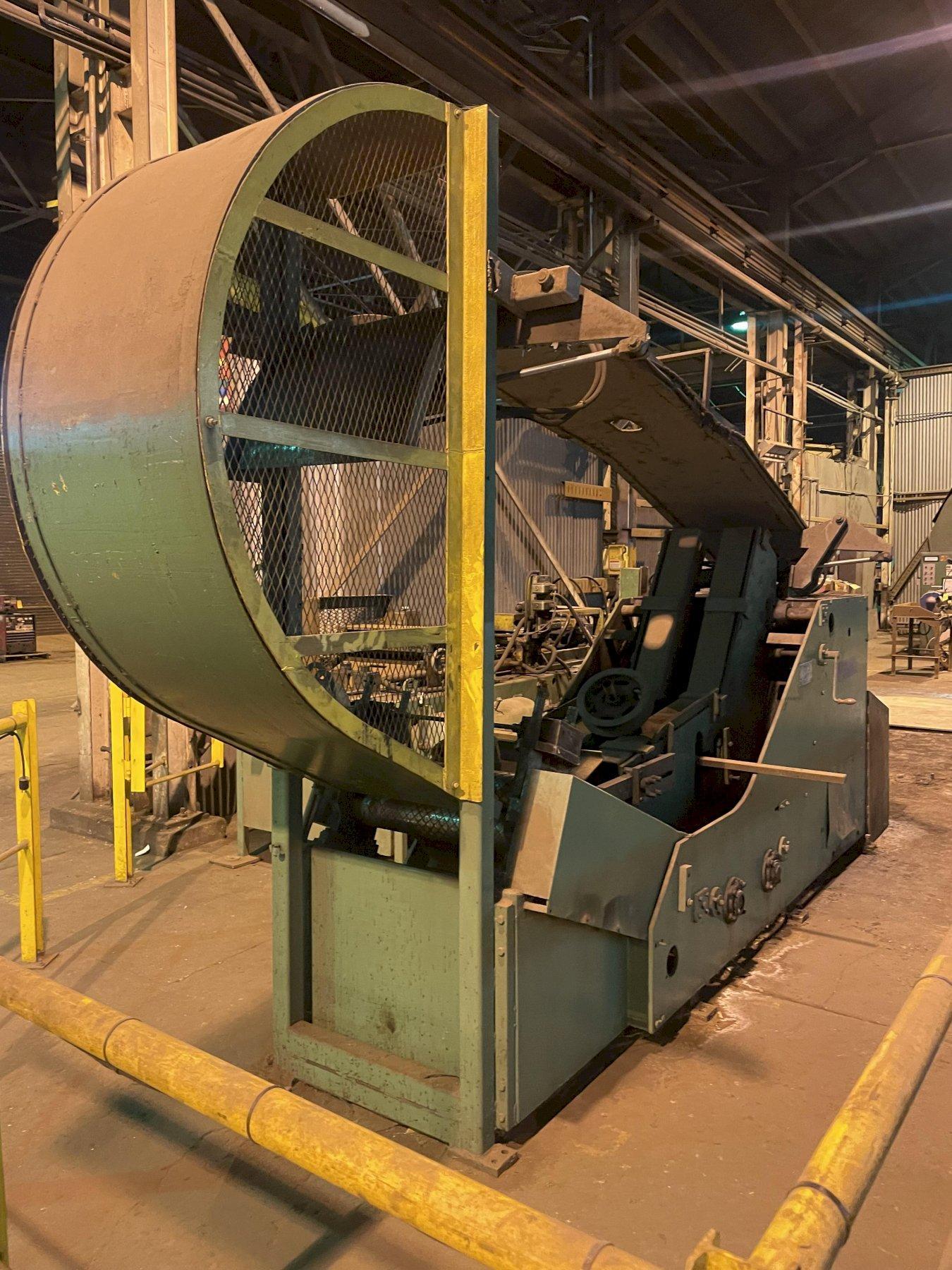 12,000 LBS X 24″ COILMATIC POWERED COIL CRADLE / UNCOILER: STOCK #15854