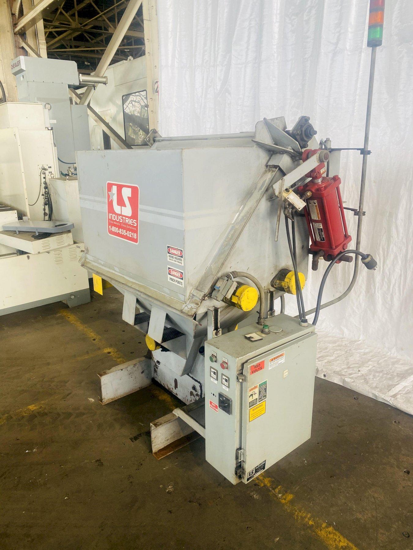 LS Industries Tumble Type Shot Blast Machine | G-2000 Inc.