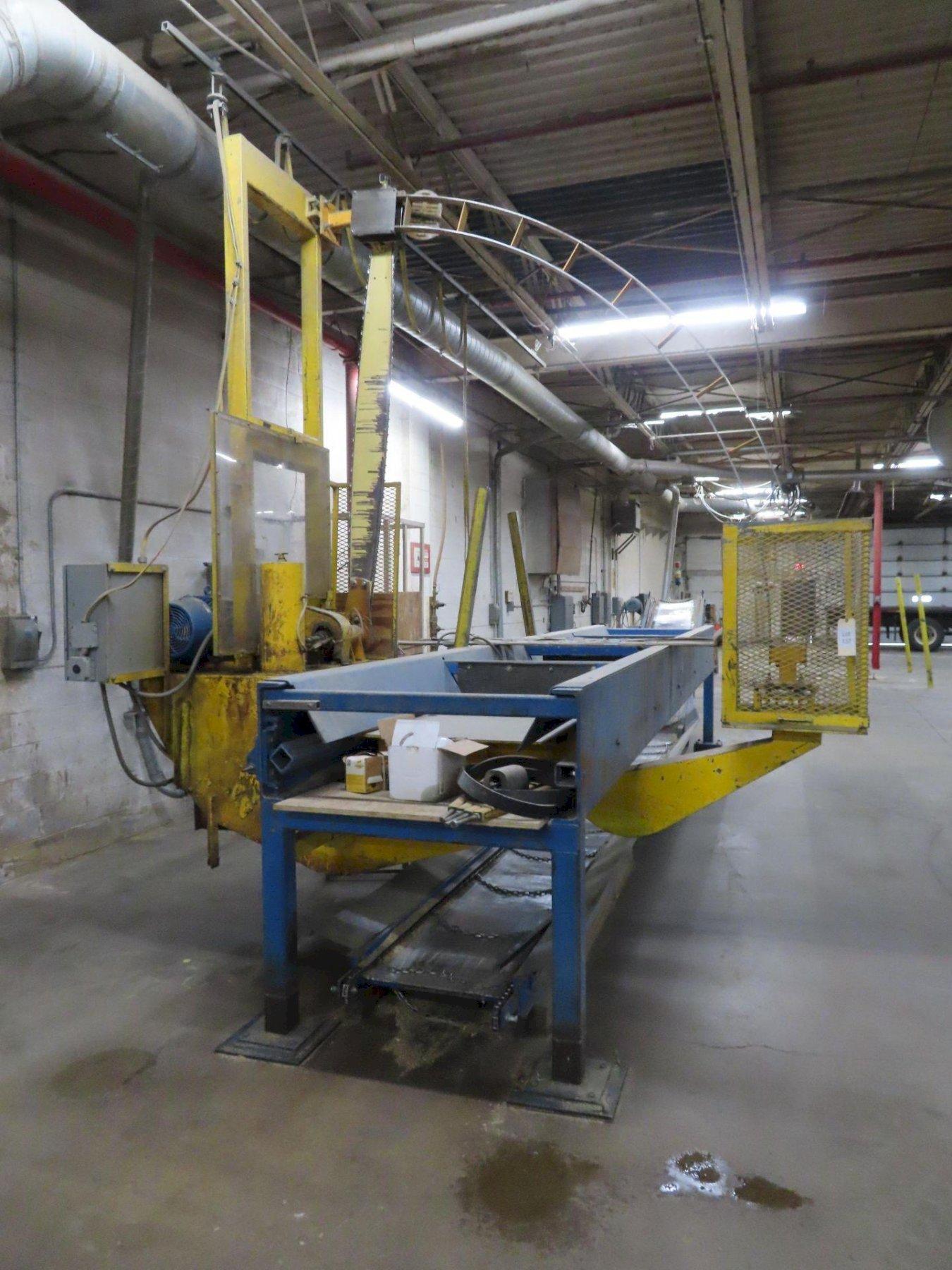 L&M EQUIPMENT CO MODEL HMPC-7-24 CROS CUT SYSTEM & CONVEYOR: STOCK #22922