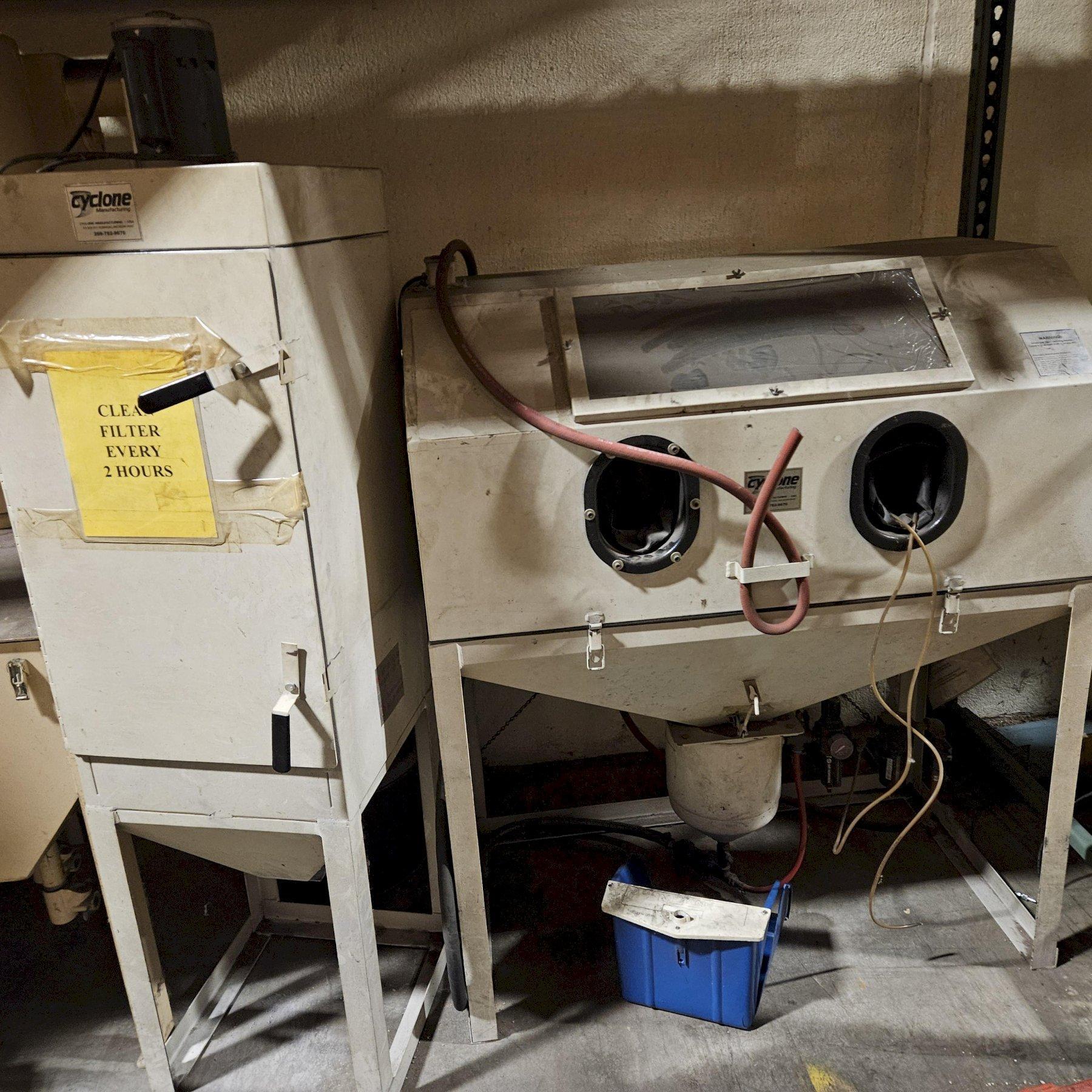 CYCLONE - Sand Blasts Machines | Machine Hub